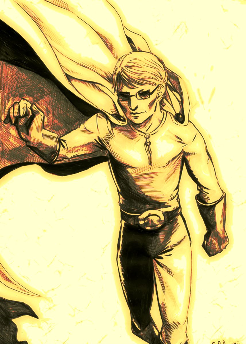 'Superhero 1' Poster, picture, metal print, paint by Furiarossa and ...