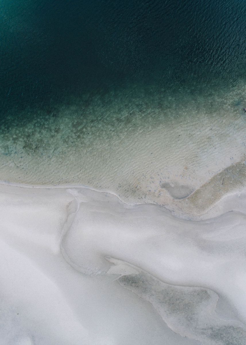 'Calm Waves' Poster by Conceptual Photography | Displate