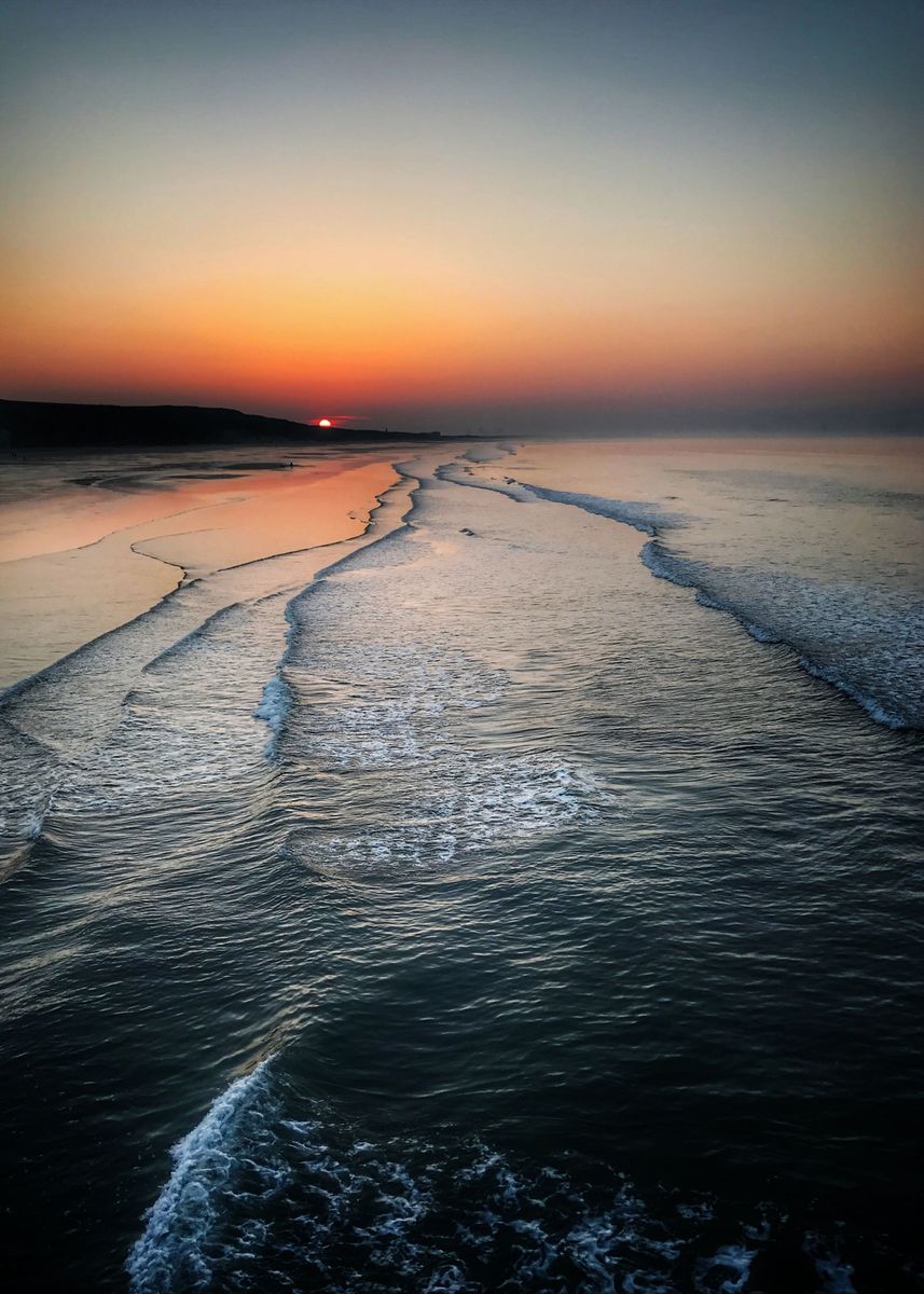 'Calm Sunset' Poster, picture, metal print, paint by Conceptual ...