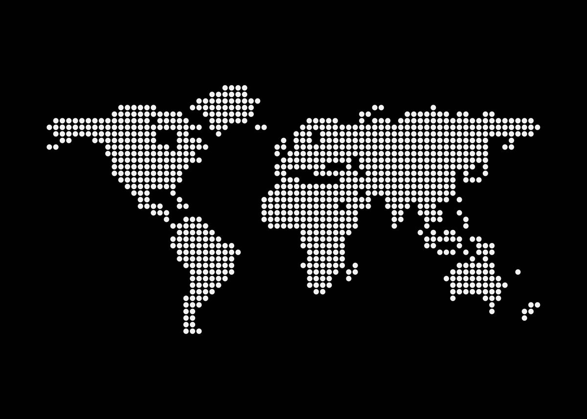 'world maps' Poster by Mild pic | Displate