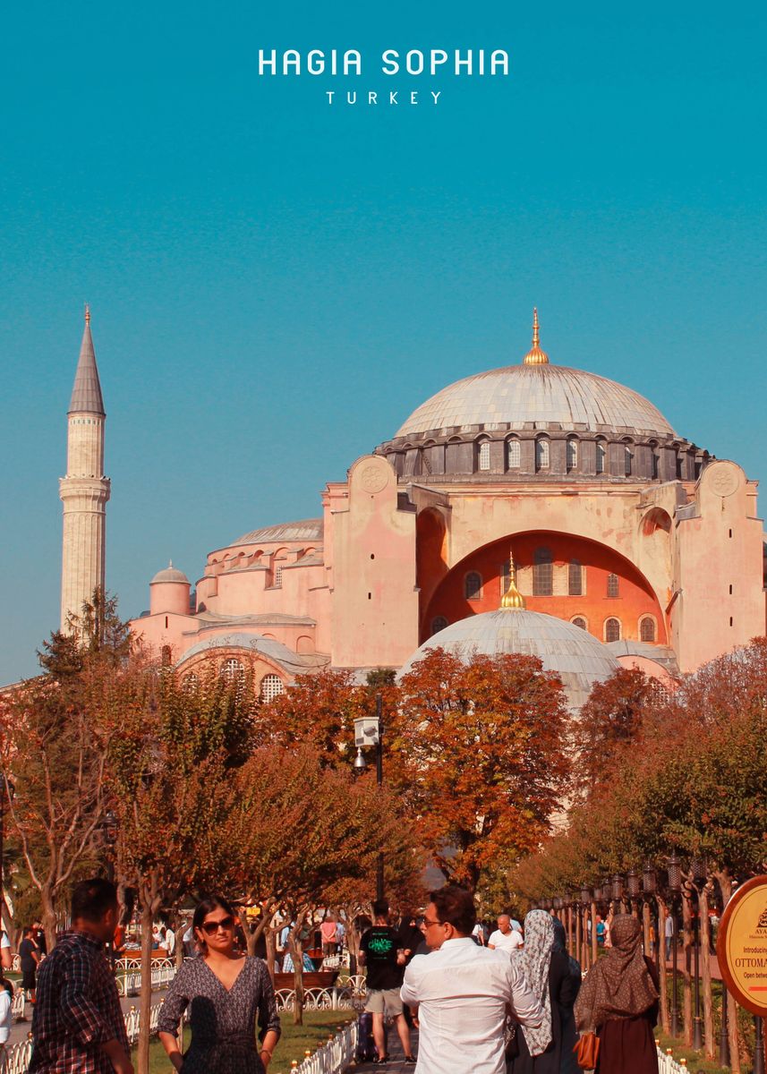 'Hagia Sophia ' Poster by Big City | Displate