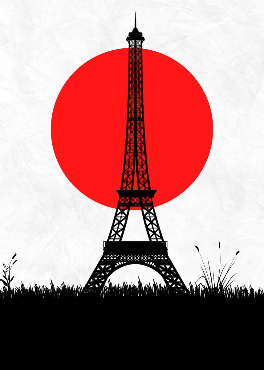 'Eiffel Tower ' Poster by Artoria | Displate