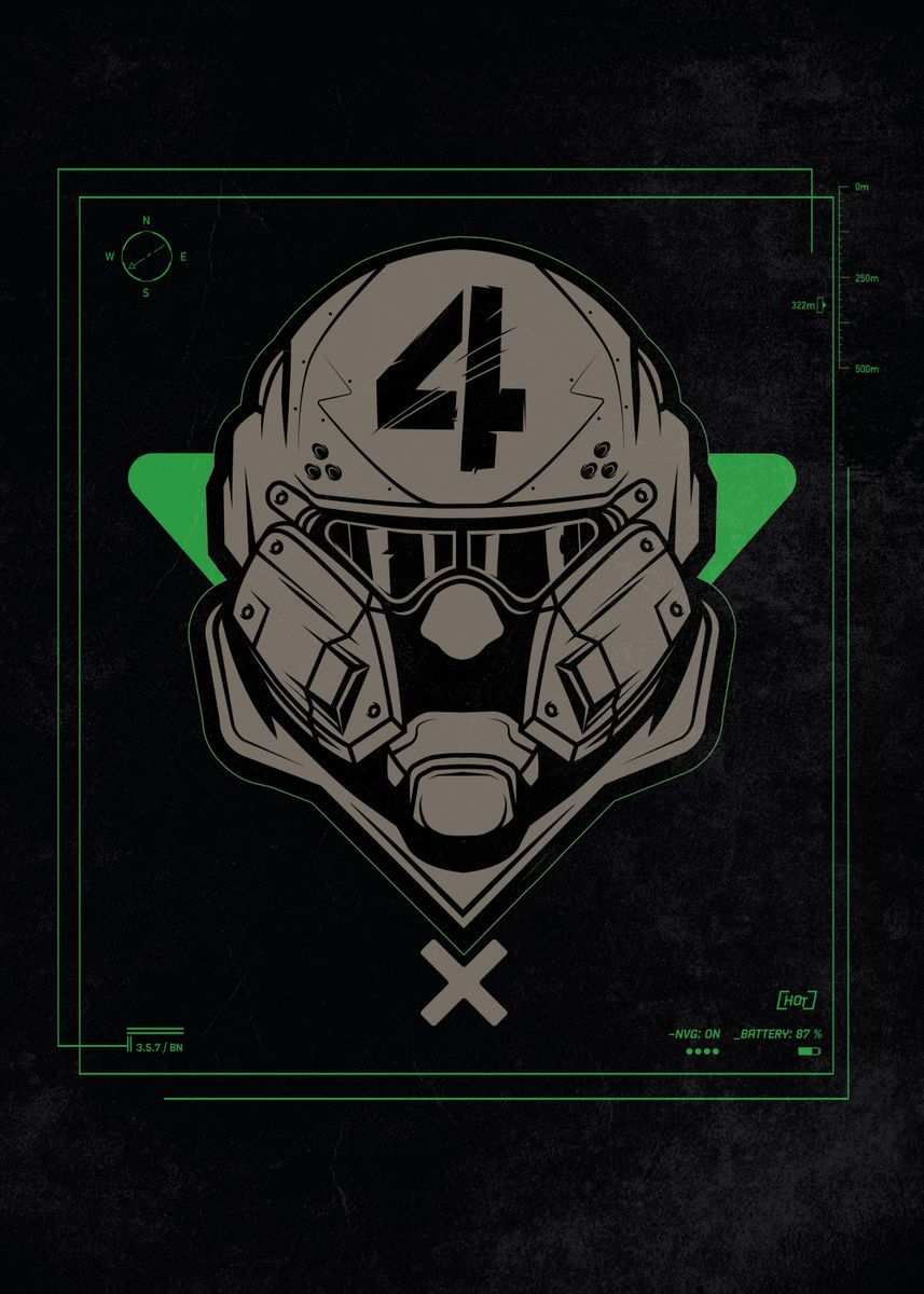 'MWII Badge 2' Poster, picture, metal print, paint by Call of Duty ...