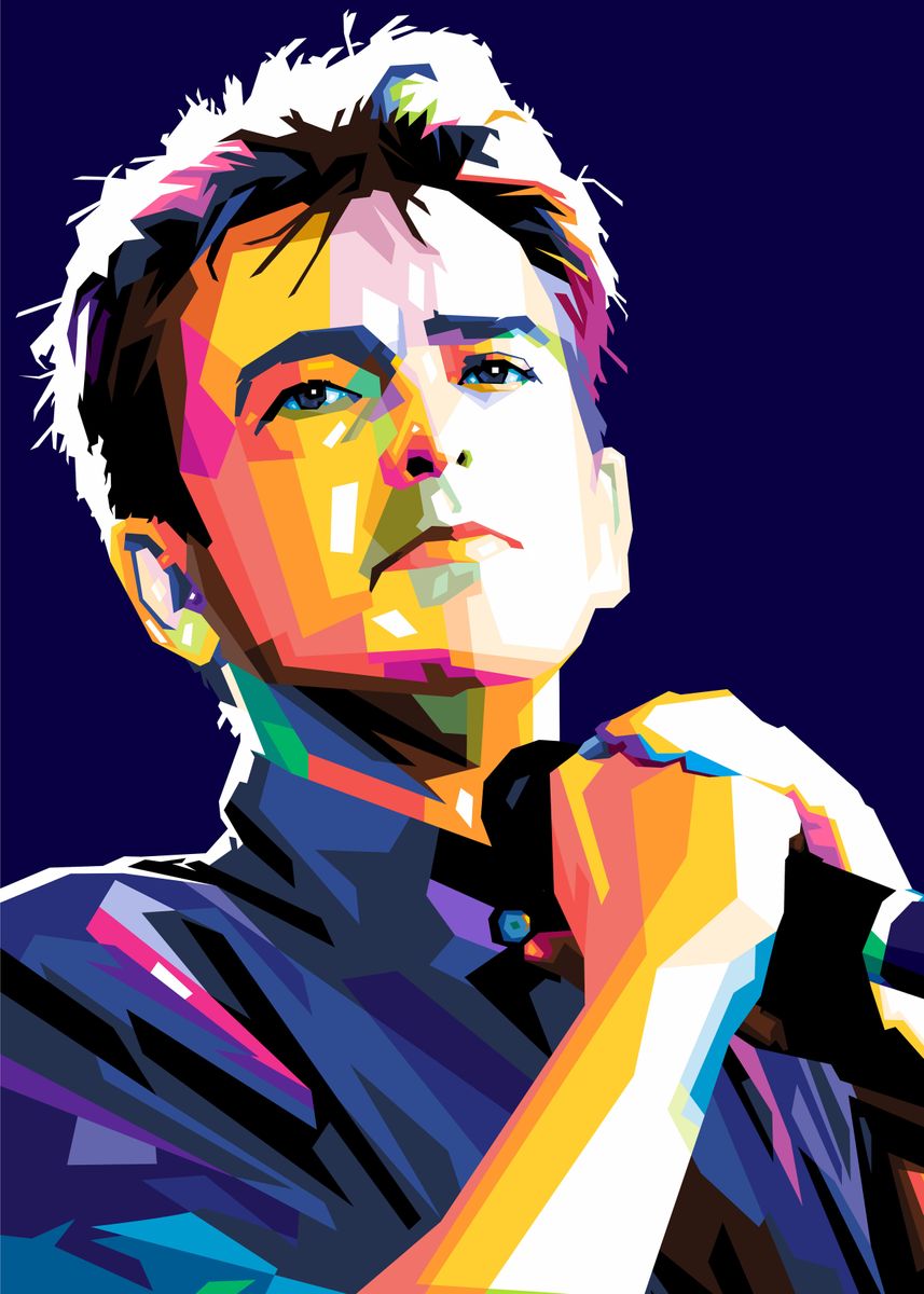 'Brian Gabriel' Poster, picture, metal print, paint by Sherlock Wijaya ...