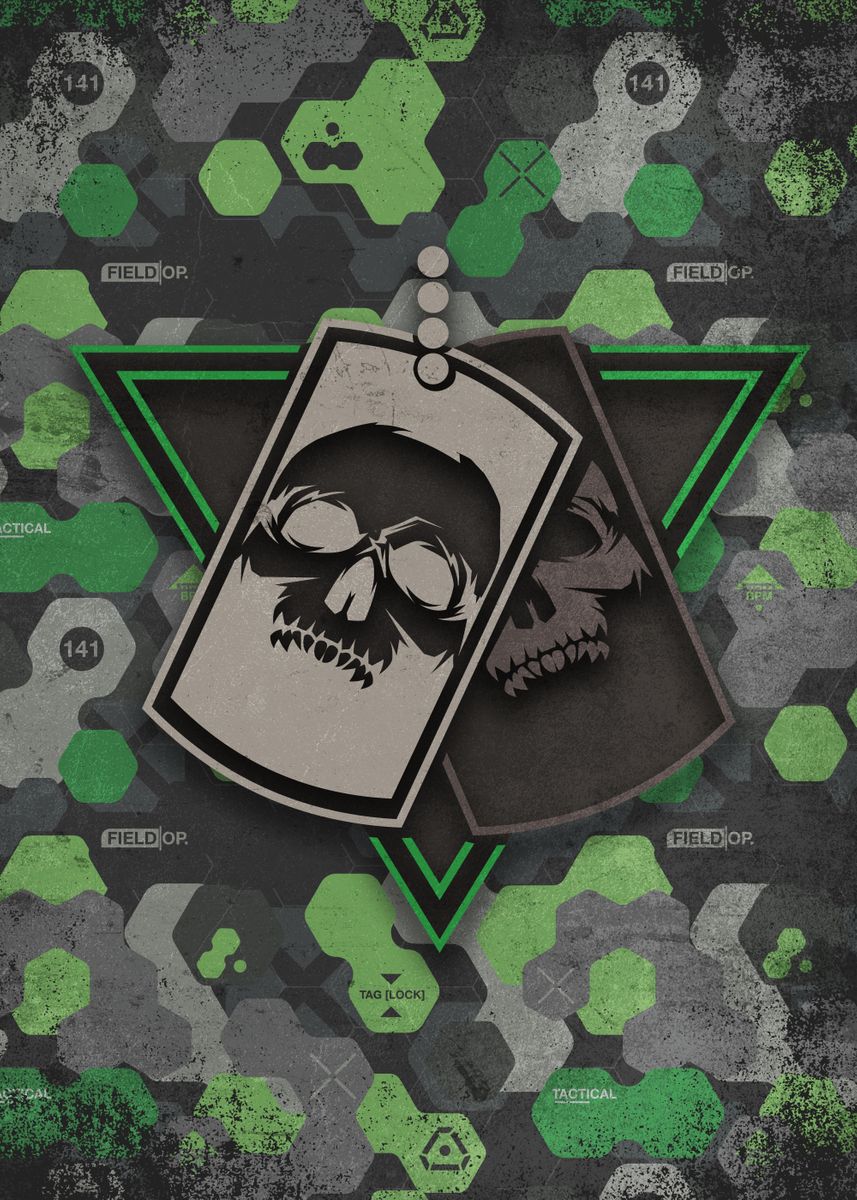 'MWII Badge 35' Poster, picture, metal print, paint by Call of Duty ...