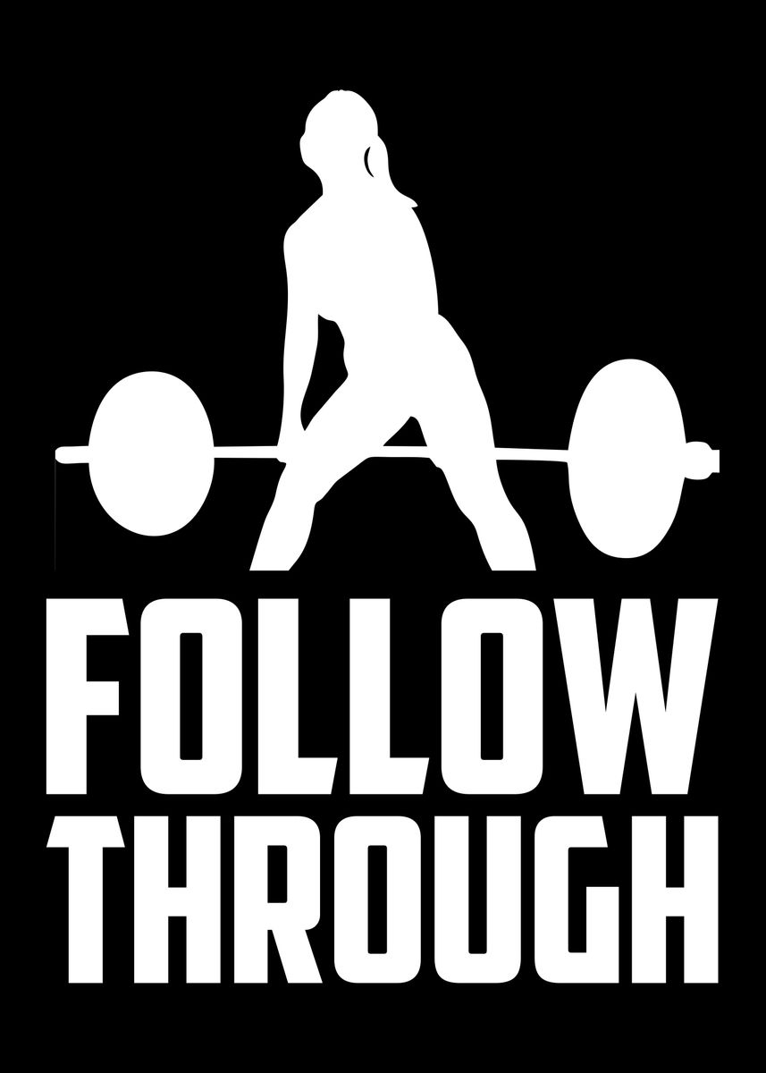 'Follow Through' Poster, picture, metal print, paint by albran karan ...
