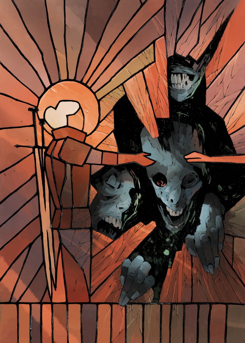 'Witcher Comics Cover' Poster, picture, metal print, paint by Witcher 3 ...