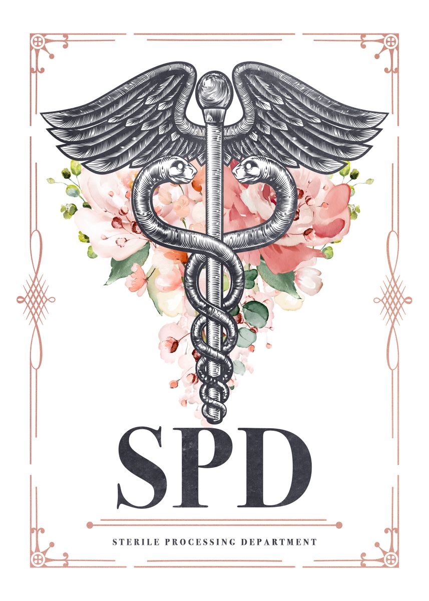'SPD with Flowers' Poster by Aged Pixel | Displate