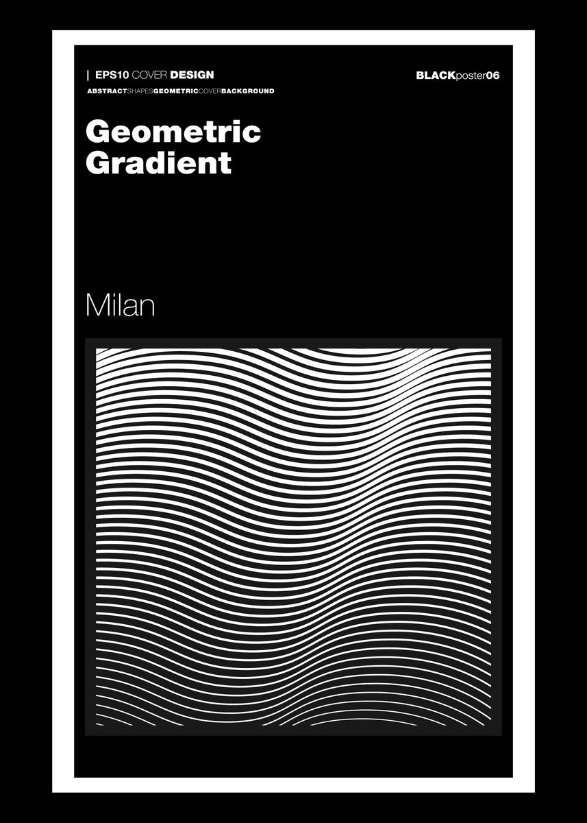 'Geometric art' Poster by UNIKORN | Displate