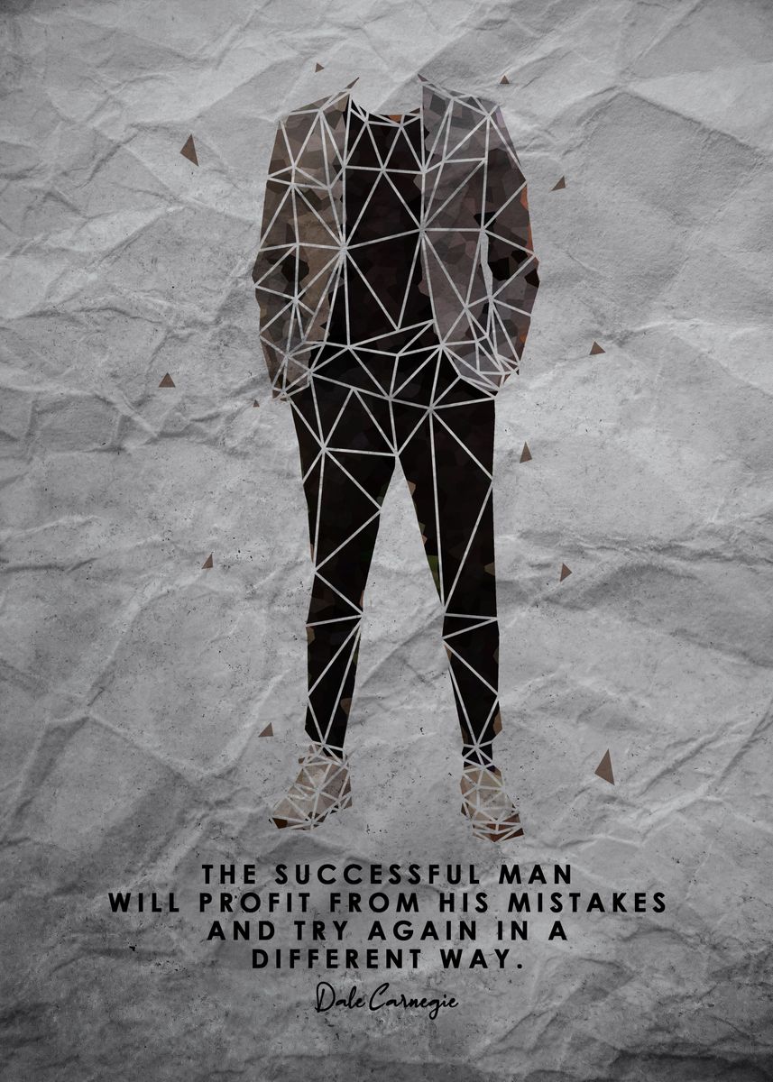 'THE SUCCESSFUL' Poster, picture, metal print, paint by MoveUp | Displate