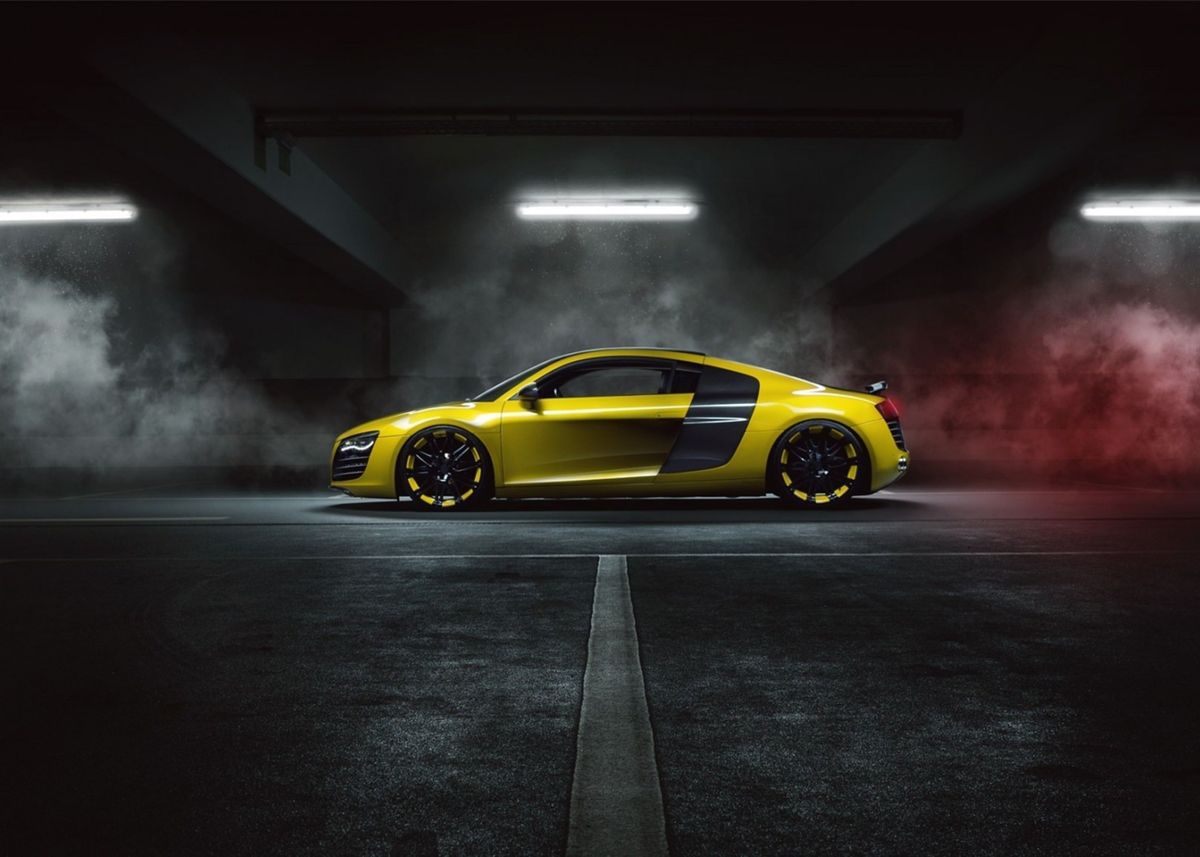 'audi' Poster by Wolf Einstein | Displate