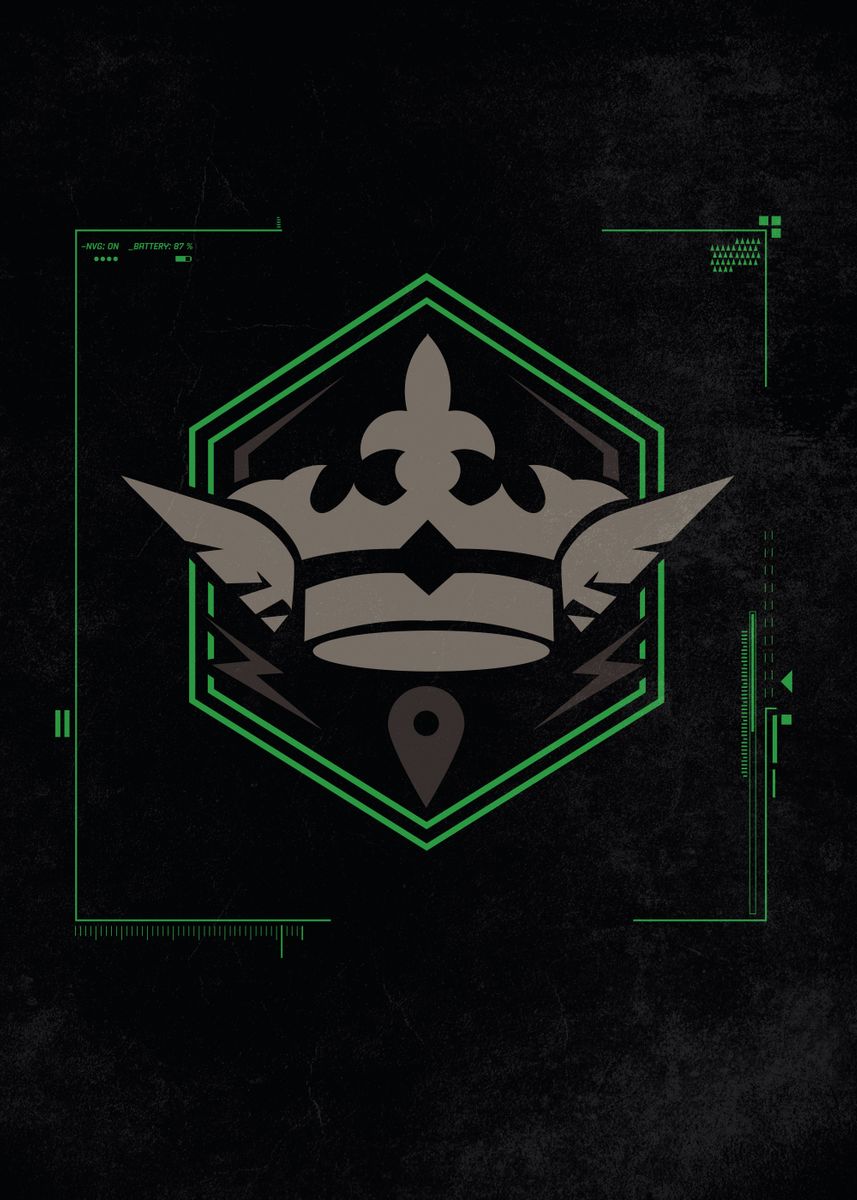 'MWII Badge 12' Poster, picture, metal print, paint by Call of Duty ...