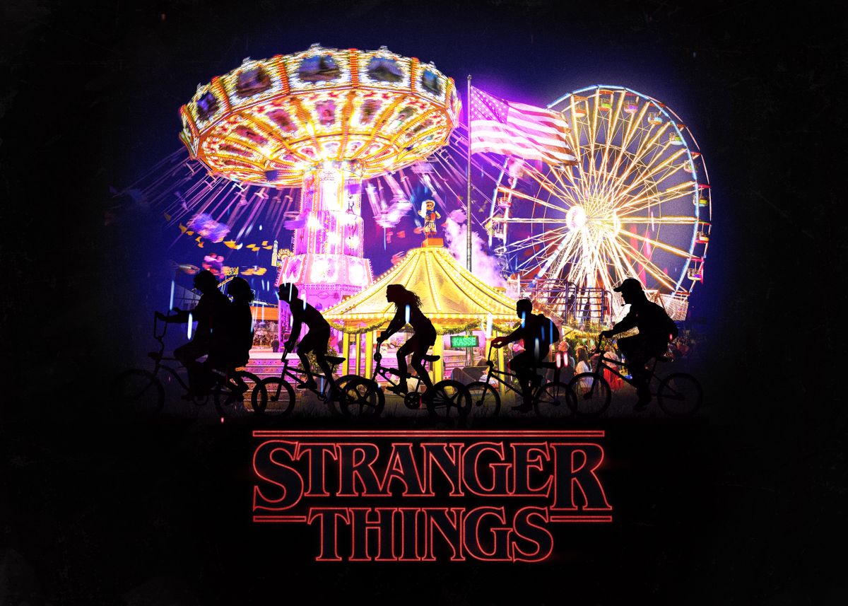 'Season 3 Poster' Poster by Stranger Things Series | Displate