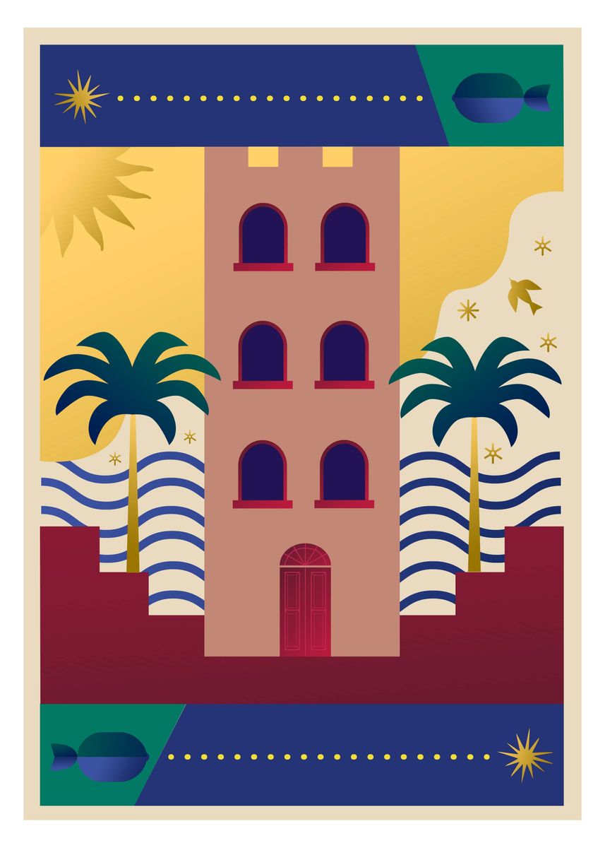 'egypt poster set' Poster, picture, metal print, paint by wan studio 50 ...