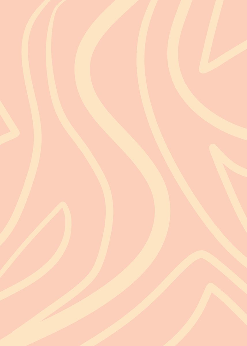 'Abstract Pastel Pink Lines' Poster, picture, metal print, paint by ...