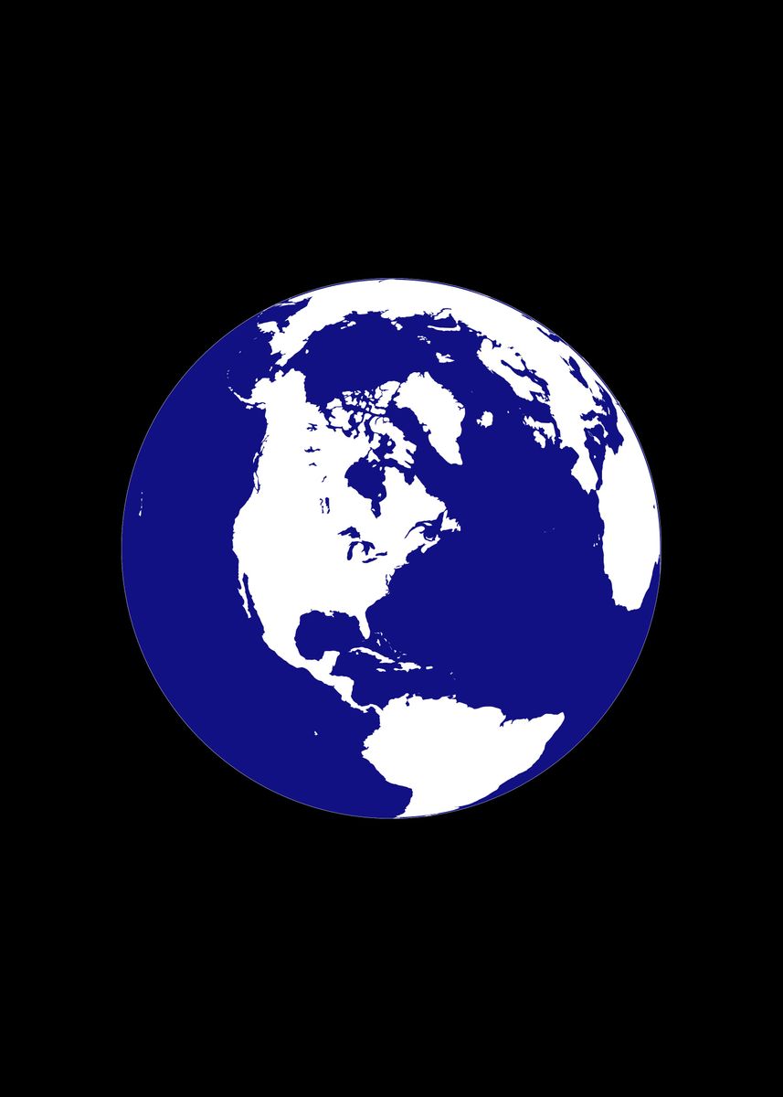 'globe ' Poster, picture, metal print, paint by Fast Elevator | Displate