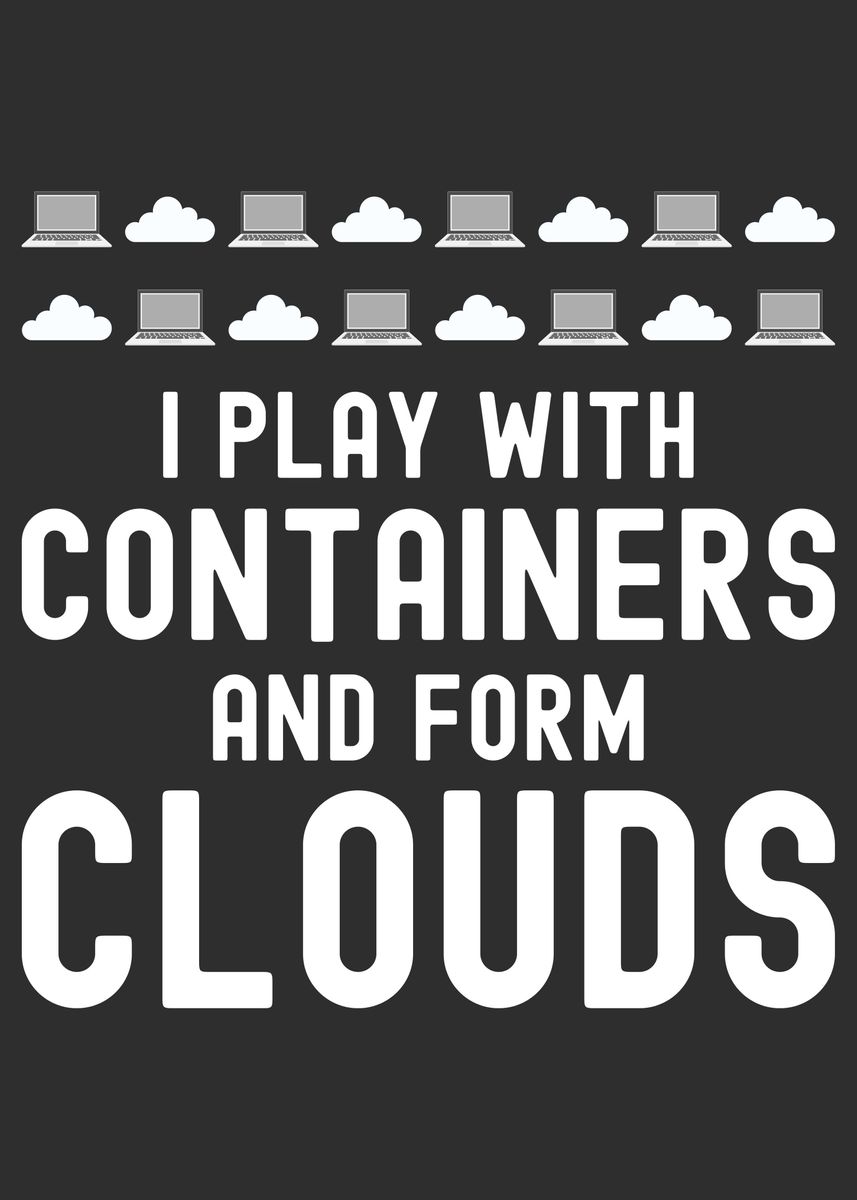 'Cloud Computing Engineer ' Poster by bobbyMC | Displate