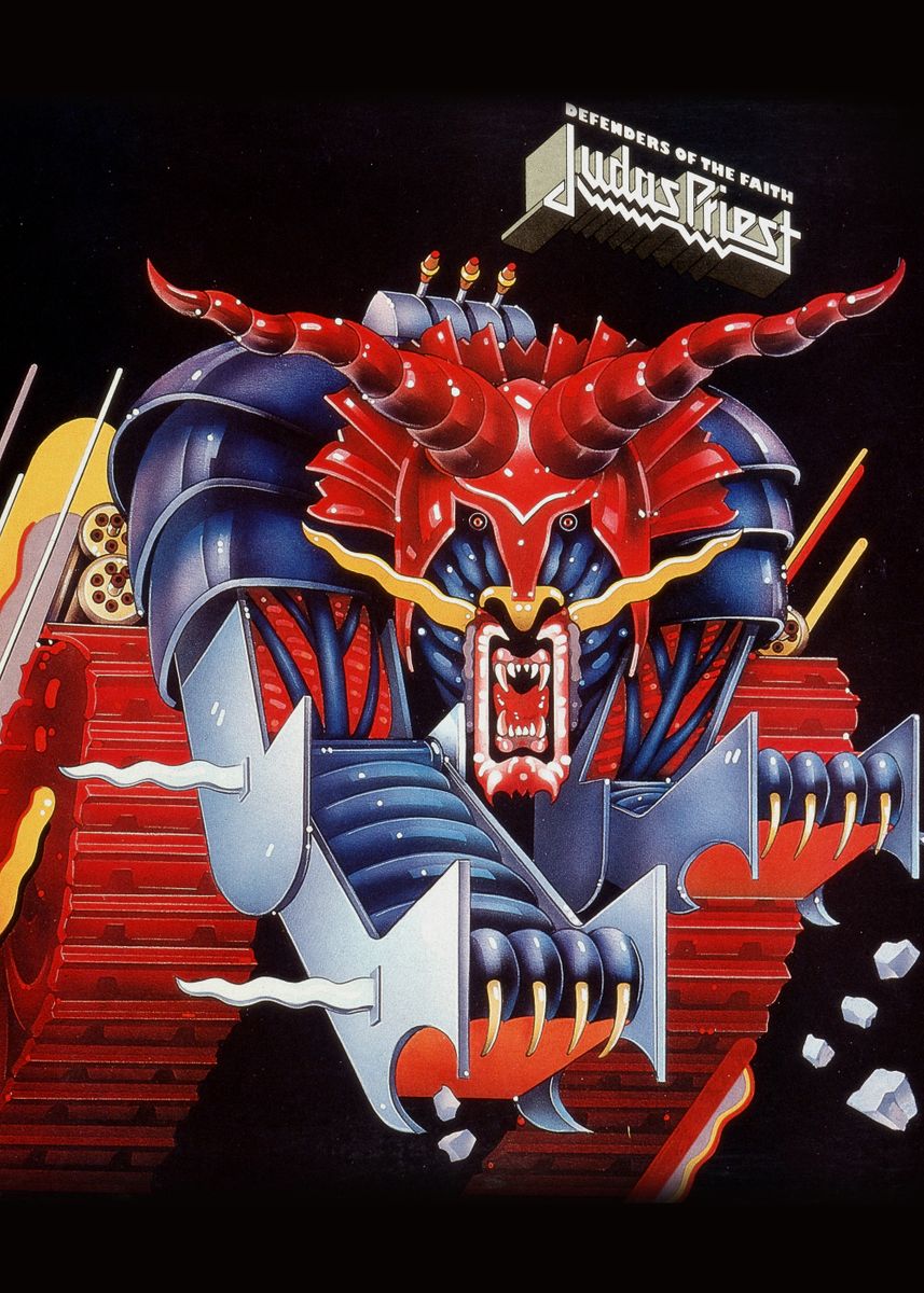 'Defenders of the Faith' Poster, picture, metal print, paint by Judas ...