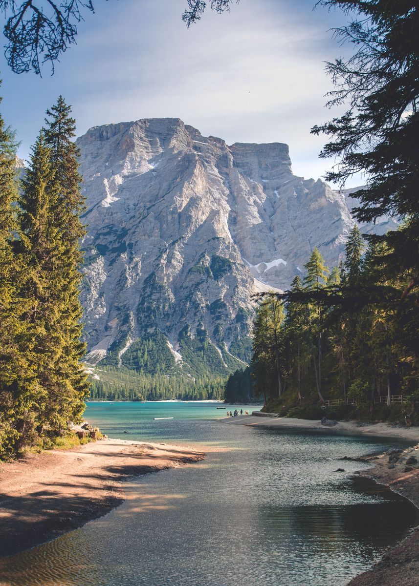 'Lakeside' Poster, picture, metal print, paint by Conceptual ...