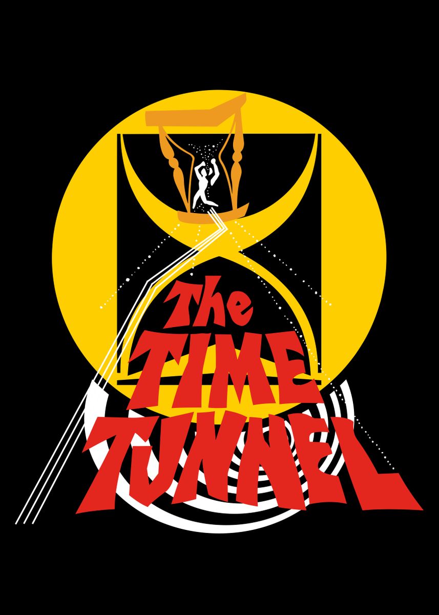 'The Time Tunnel' Poster by Hizo Design | Displate