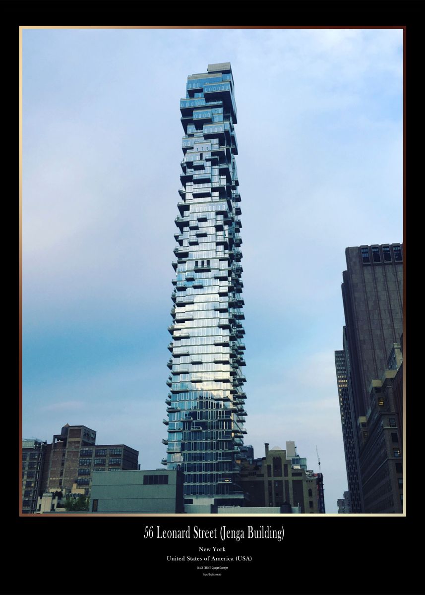 'Jenga Building' Poster, picture, metal print, paint by NTx Photography ...