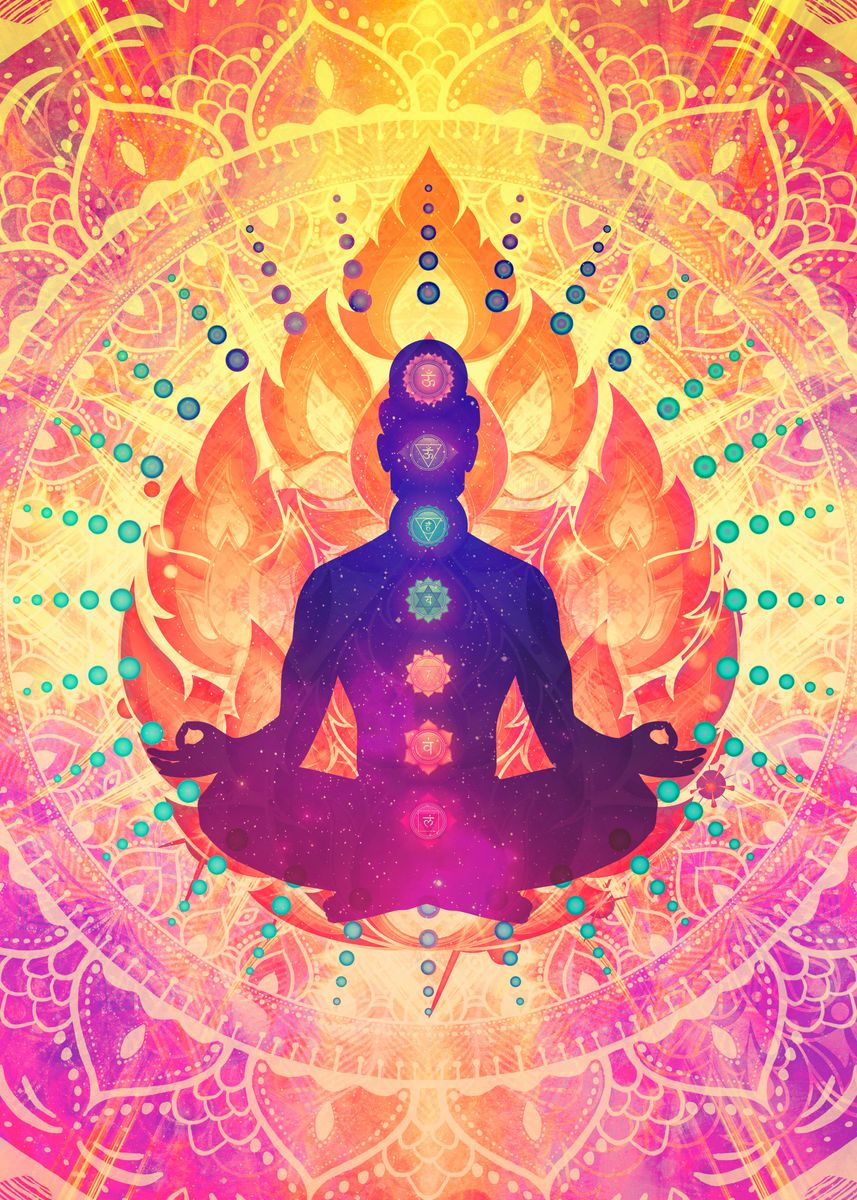 'Sunrise Zen Meditation' Poster, picture, metal print, paint by Cameron ...