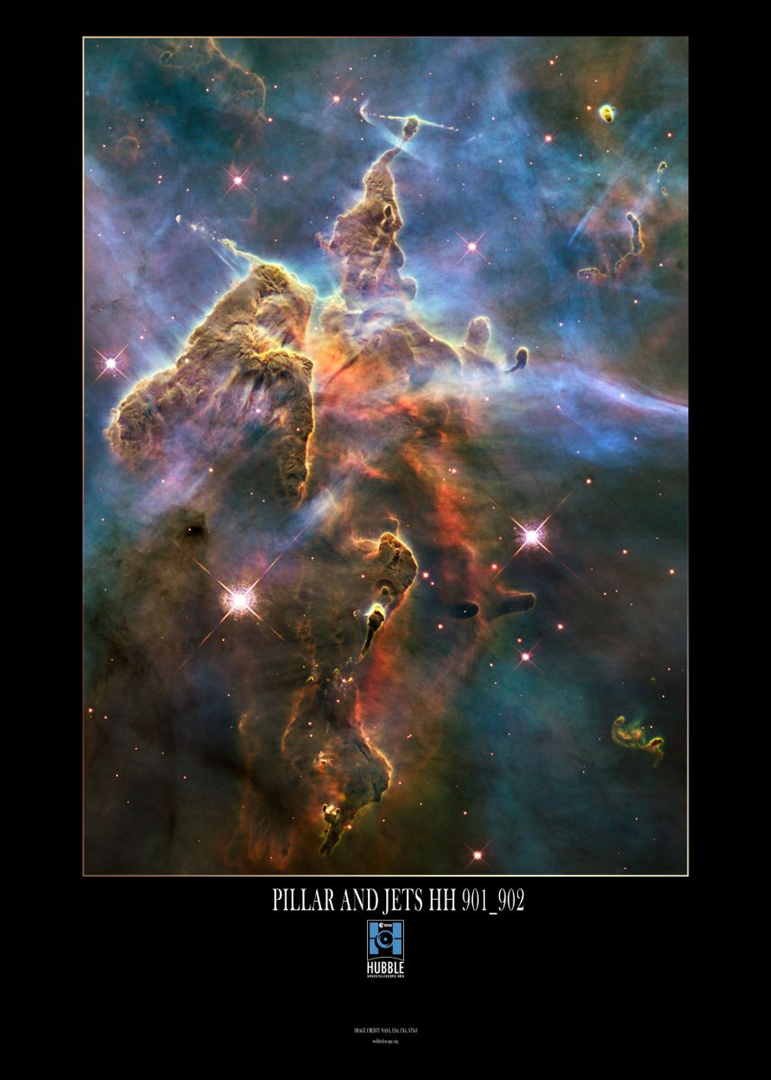 'PILLAR AND JETS HH901 902' Poster, picture, metal print, paint by NTx ...