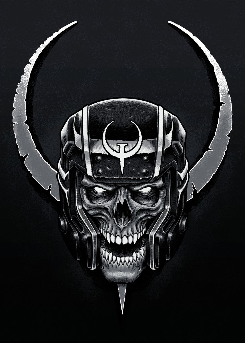 'Quake' Poster, picture, metal print, paint by IanPesty | Displate