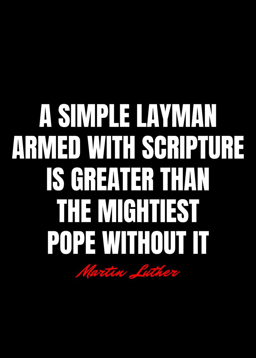 'Martin Luther Quotes' Poster, picture, metal print, paint by Best ...