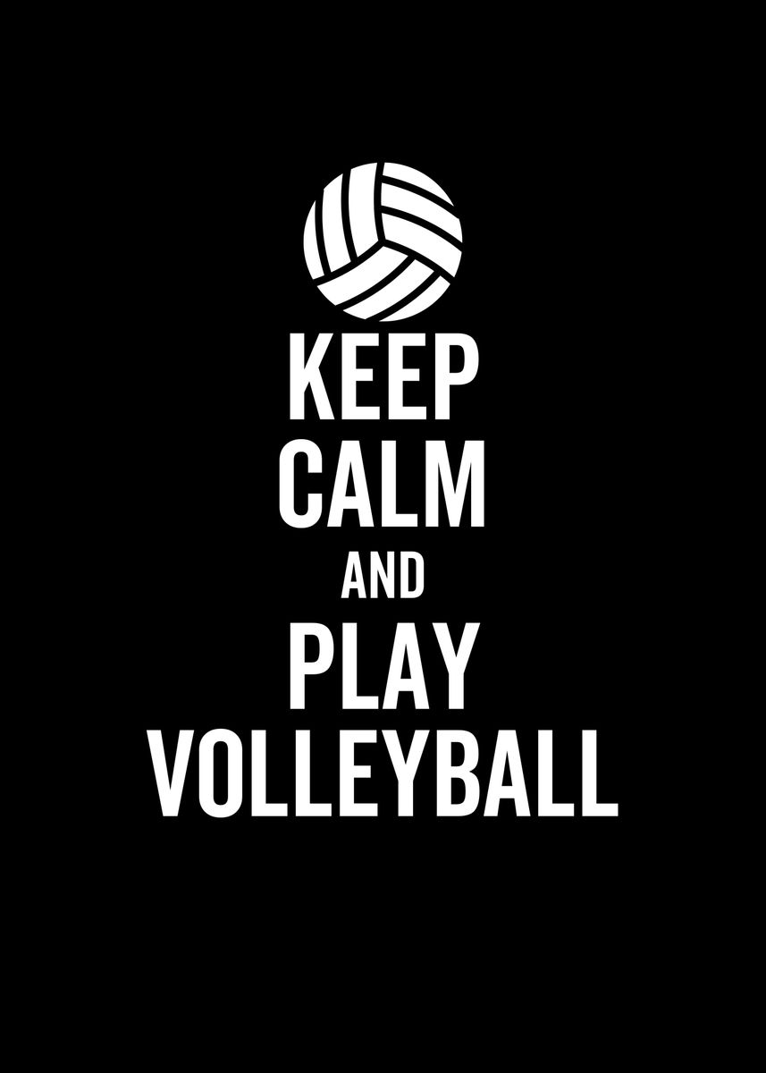 'Keep Calm And Play' Poster, picture, metal print, paint by Francois ...