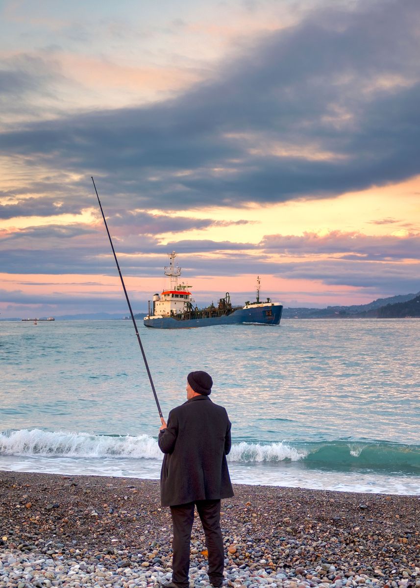 'Fisherman' Poster, picture, metal print, paint by Fabrizio Troiani ...
