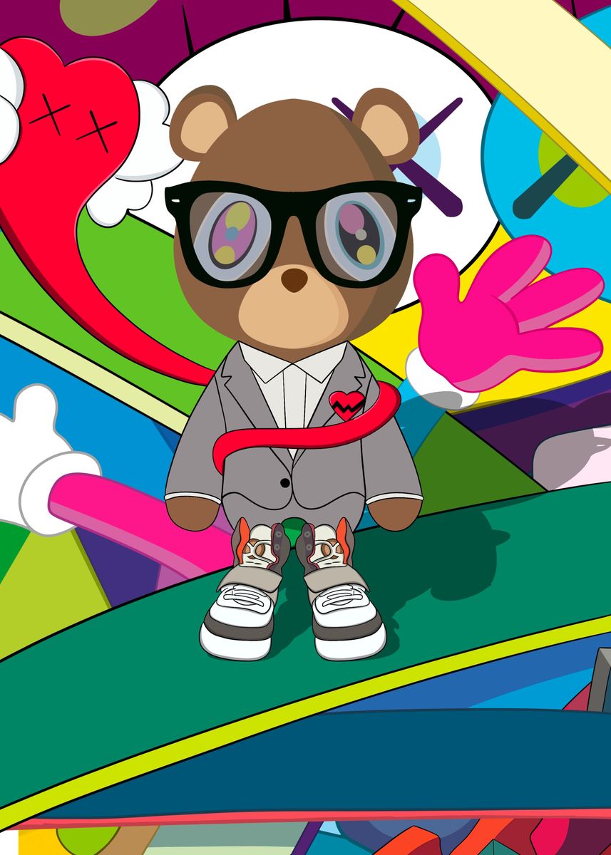 'Hype art' Poster, picture, metal print, paint by Biopic Studio | Displate