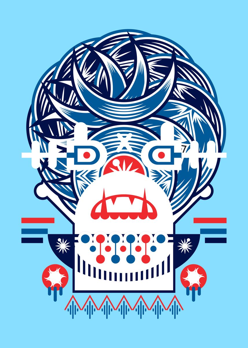 'moonstar' Poster by madart studio | Displate