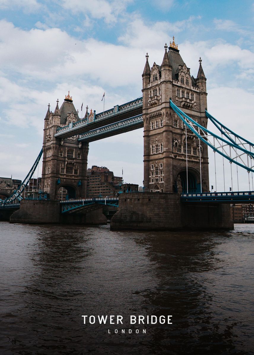 'Tower Bridge ' Poster by Travel Addict | Displate