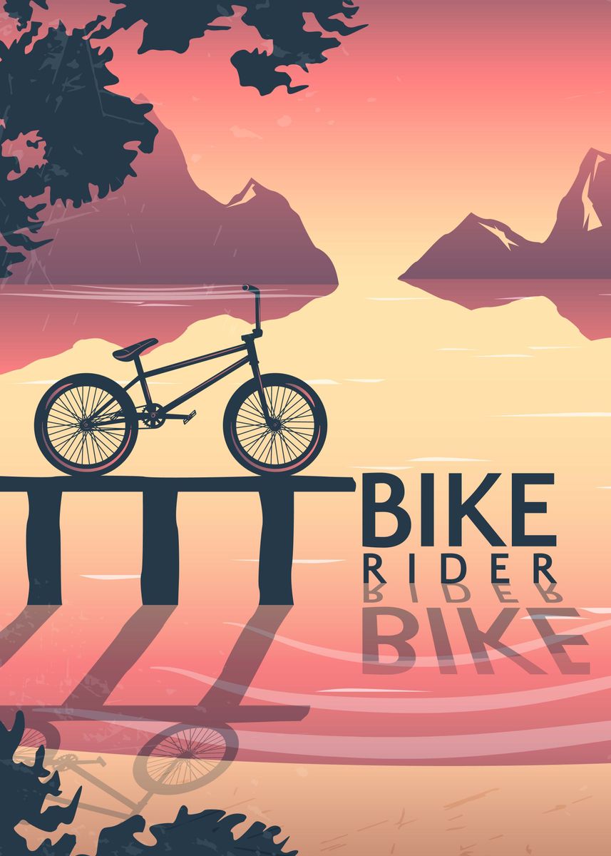 'Bikers' Poster by Biopic Studio | Displate