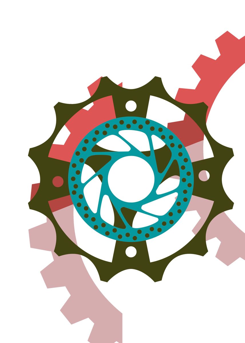 'Gear' Poster by Biopic Studio | Displate