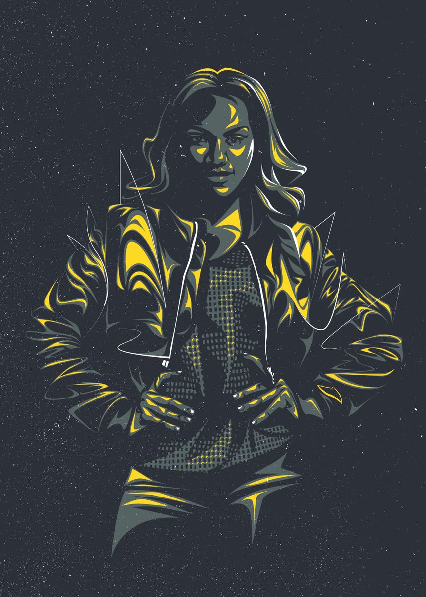 'Jennifer Pierce' Poster, picture, metal print, paint by DC Comics ...