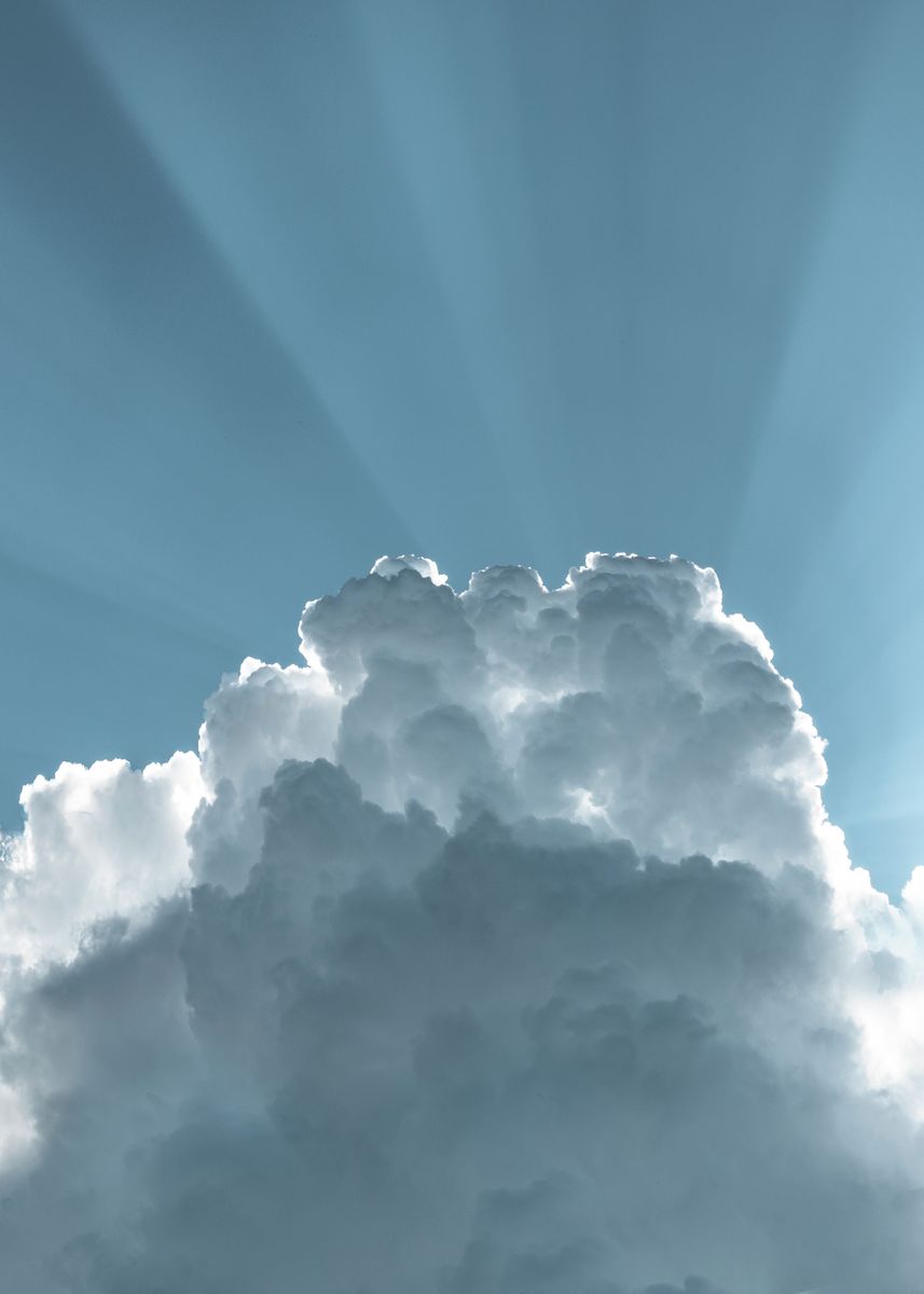 'The Light Inside You' Poster, picture, metal print, paint by Michelle ...