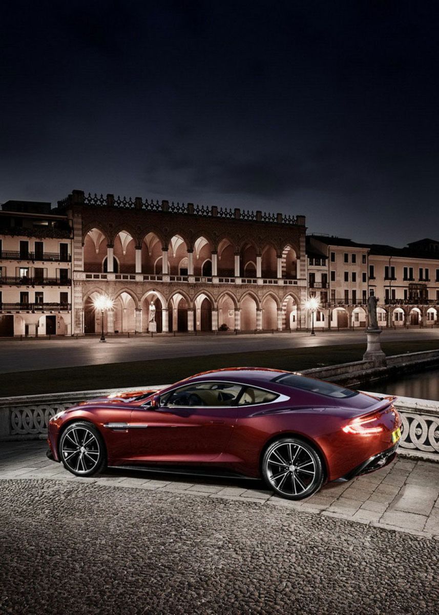 'Aston Martin Vanquish' Poster, picture, metal print, paint by Marcel ...