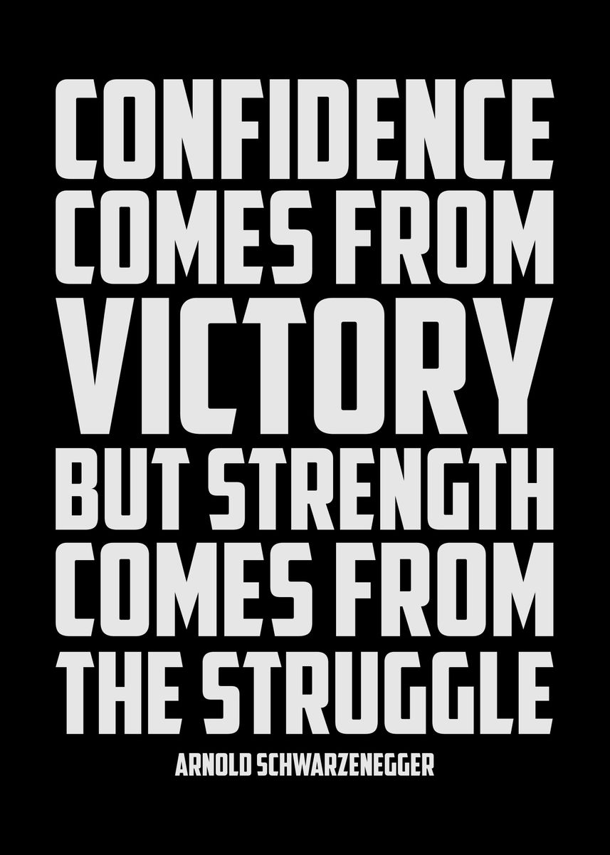 'Strength And Struggle' Poster by albran karan | Displate