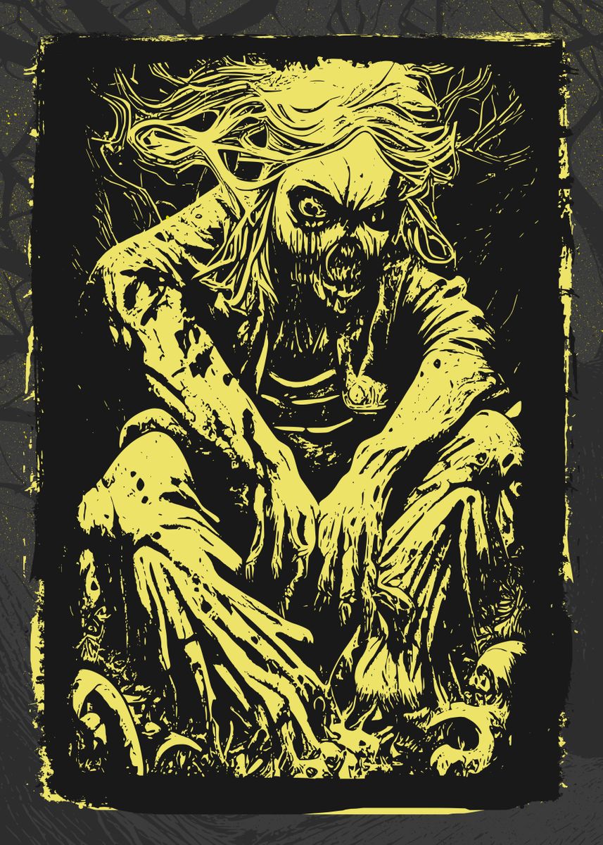 'Horror Creatures' Poster, picture, metal print, paint by Ilya Danilov ...