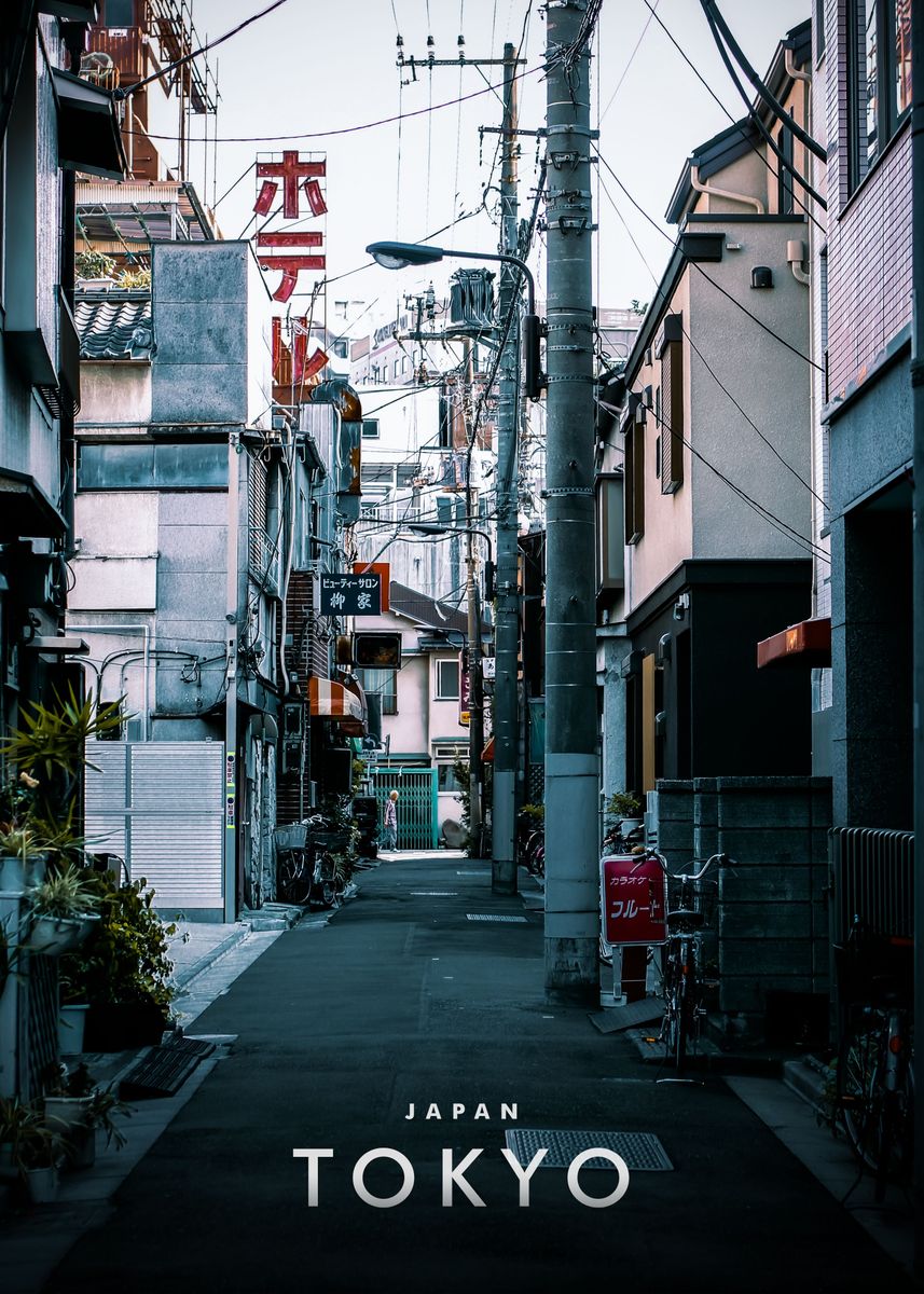 'Tokyo Metropolis' Poster, picture, metal print, paint by Merah Djoeang ...