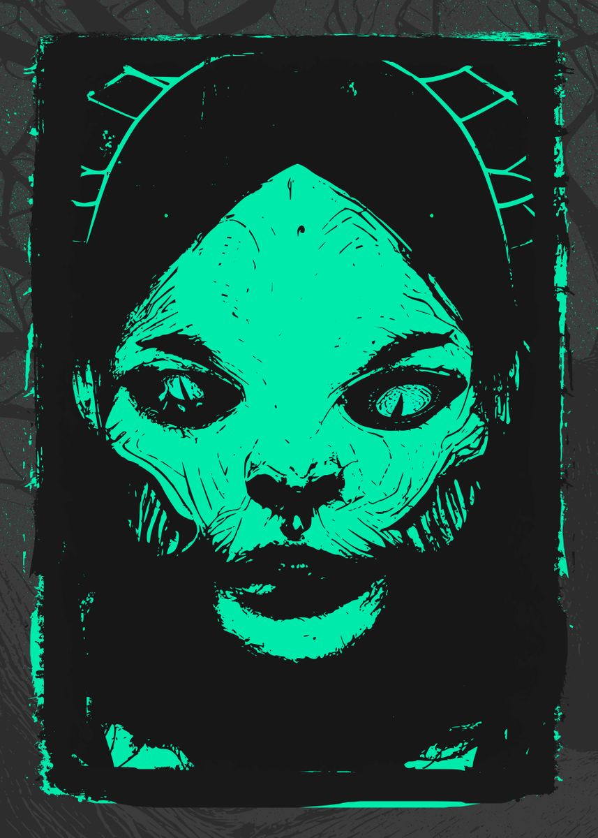 'Horror Creatures' Poster, picture, metal print, paint by Ilya Danilov ...