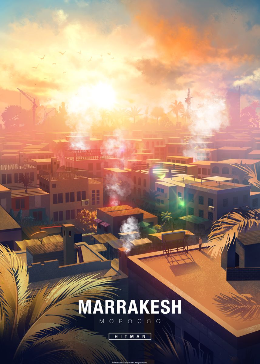 'Marrakesh' Poster, picture, metal print, paint by Hitman | Displate