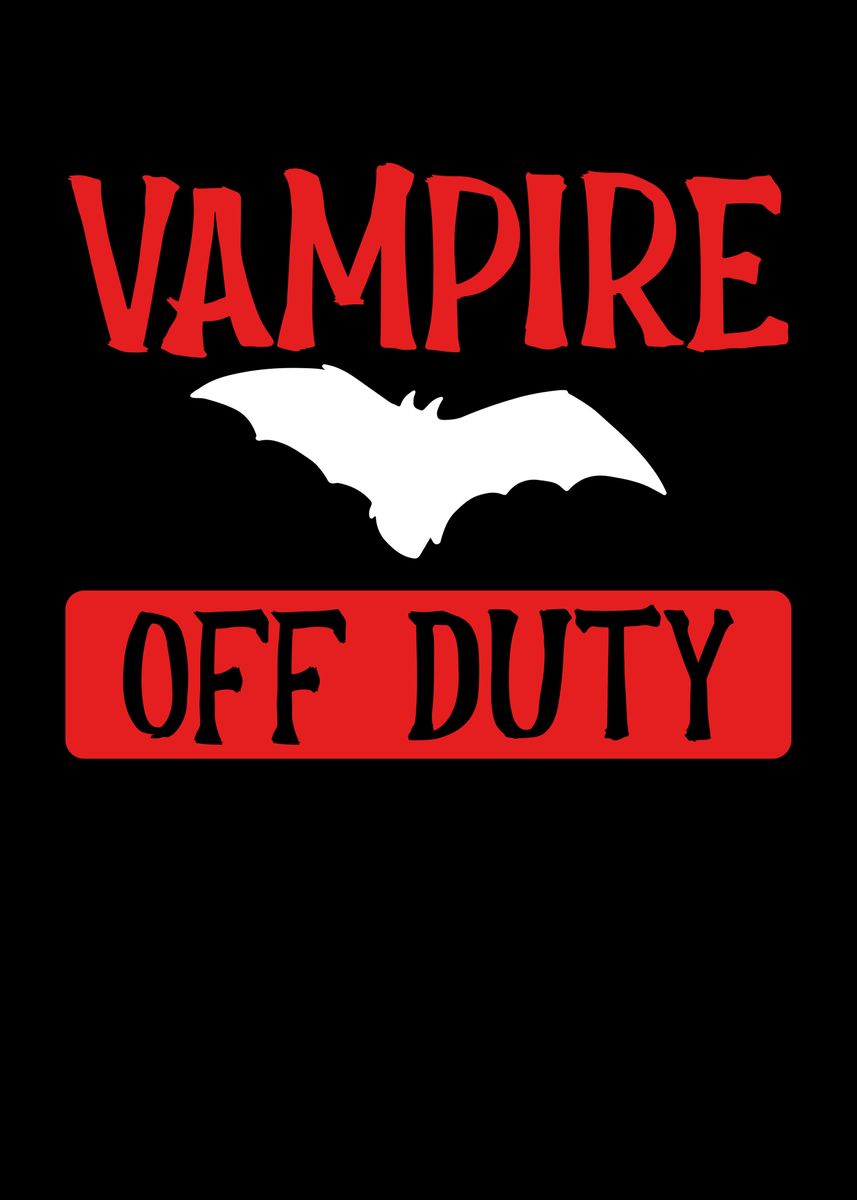 'Vampire bat off duty' Poster, picture, metal print, paint by BeMi ...
