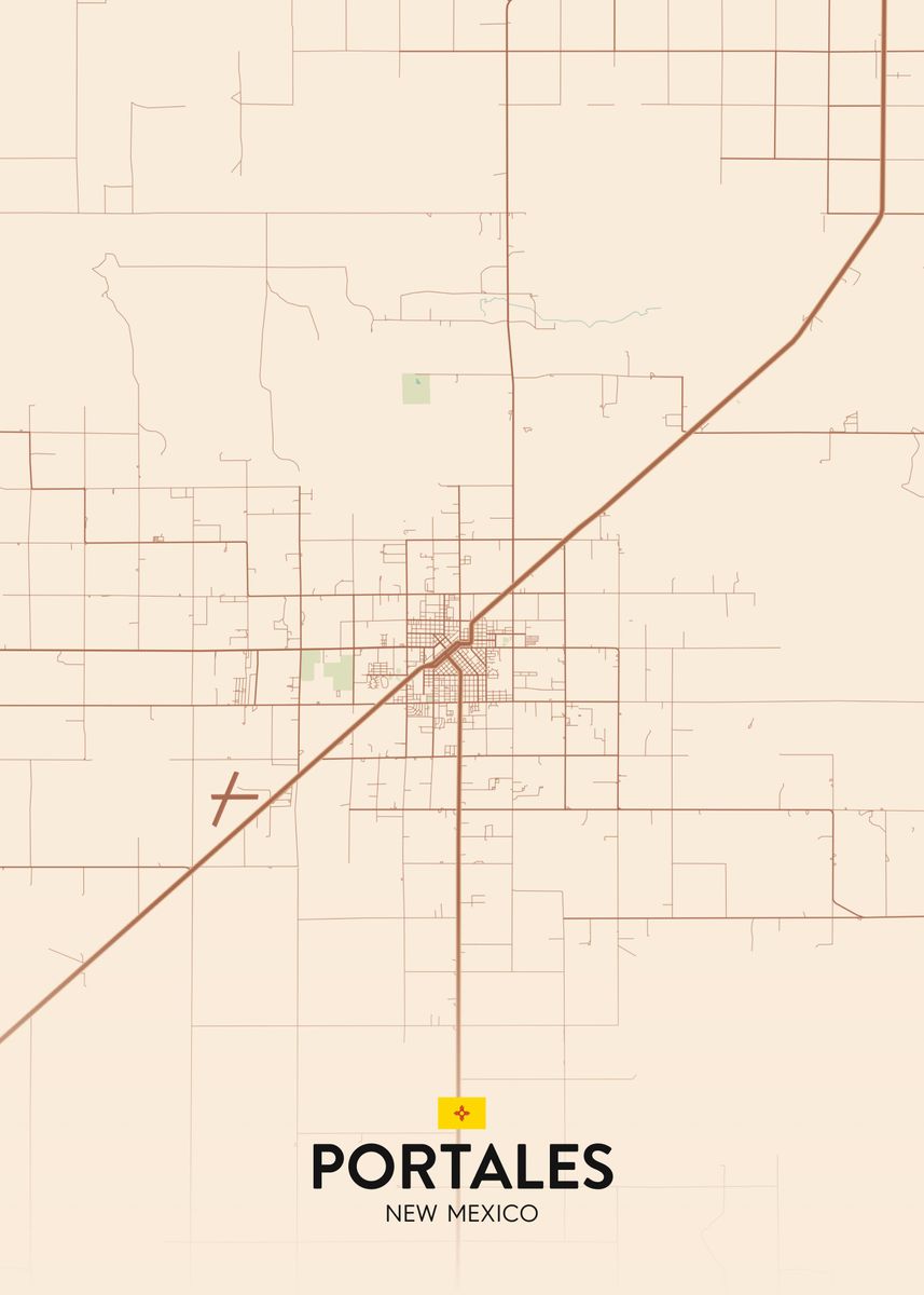 'Portales NM' Poster by IMR Designs | Displate