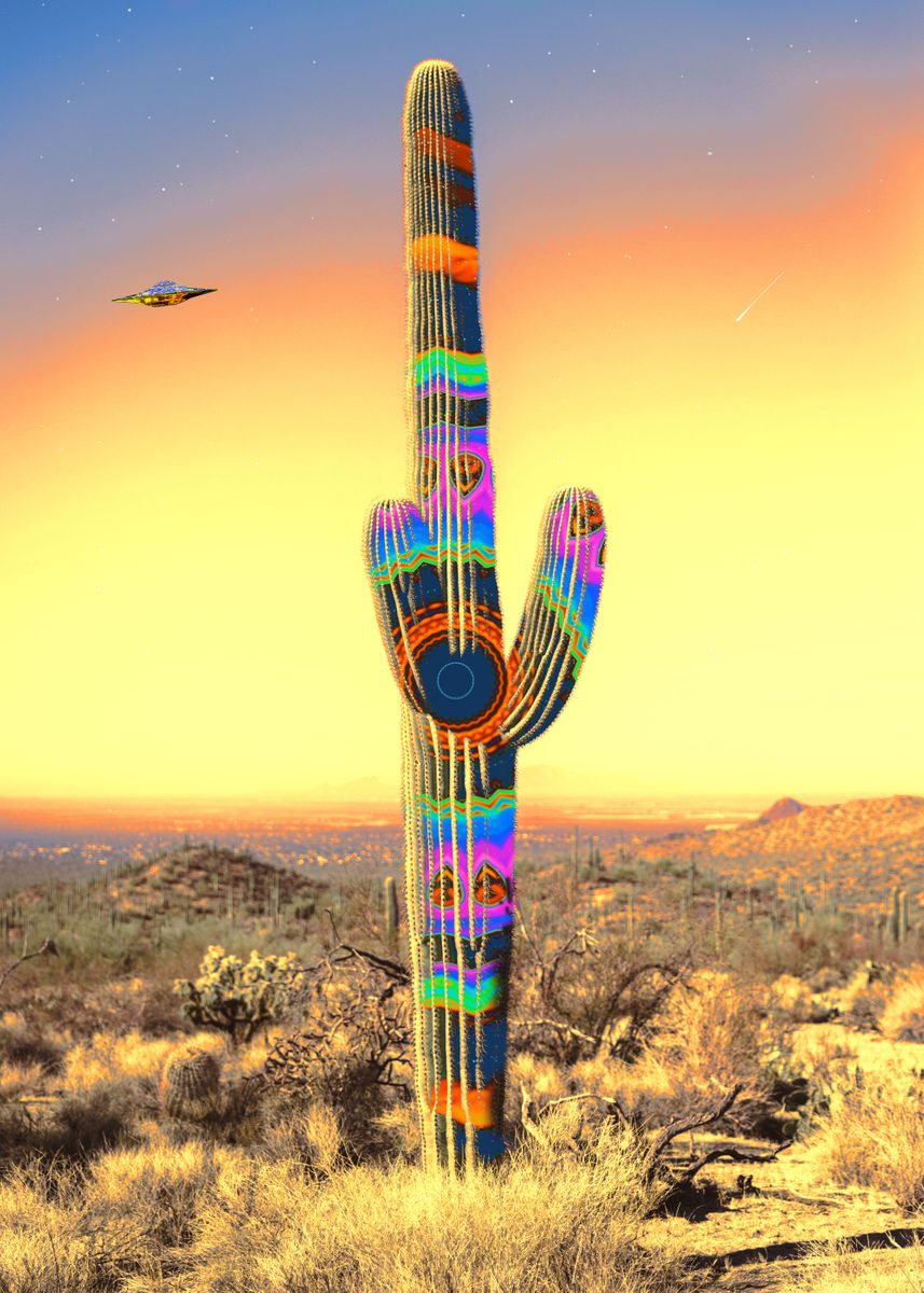 'Cac' Poster, picture, metal print, paint by Cajuca | Displate