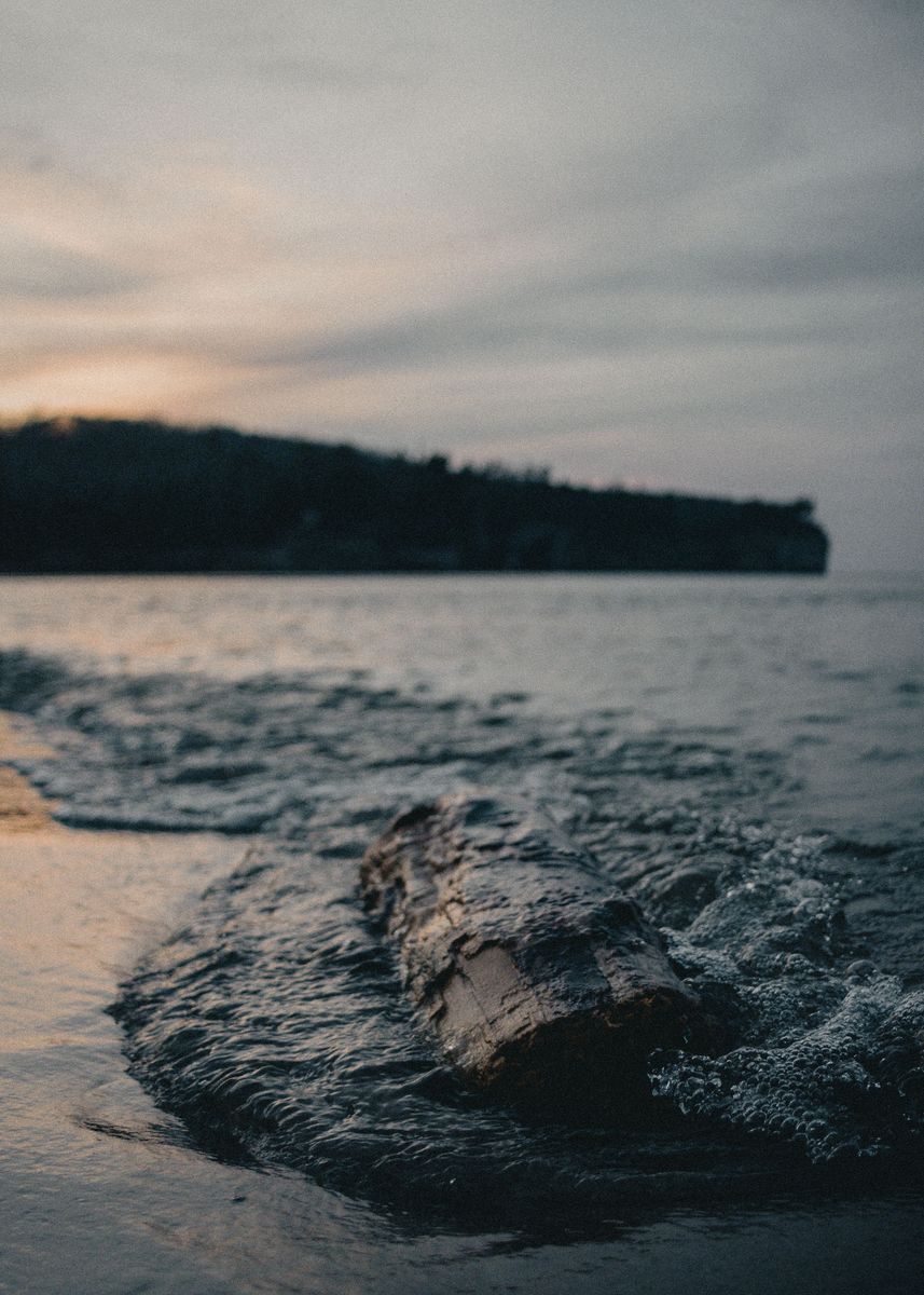 'Washed Up' Poster, picture, metal print, paint by Enrique | Displate