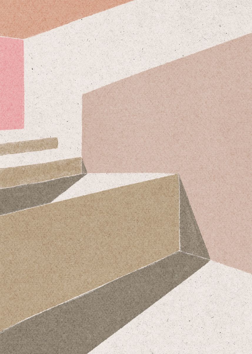 'Abstract Architecture 3' Poster by Lettie Blue | Displate