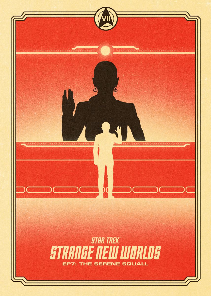 'SNW Episode 7' Poster, picture, metal print, paint by Star Trek | Displate